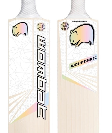 Wombat White/Prism Cricket Bat | The Cricket Store